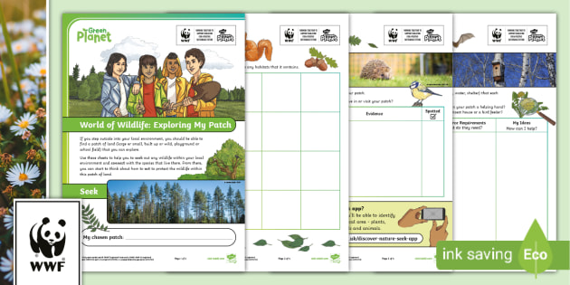 FREE! - Earth Day: World of Wildlife Exploring My Patch [Ages 7-11]