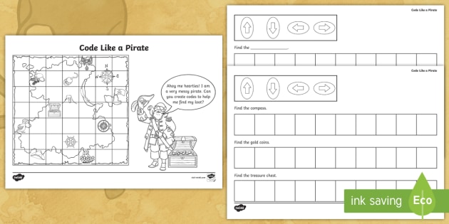 Code like a Pirate Activity Pack