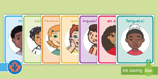 Emotions Posters French (creat de profesori)