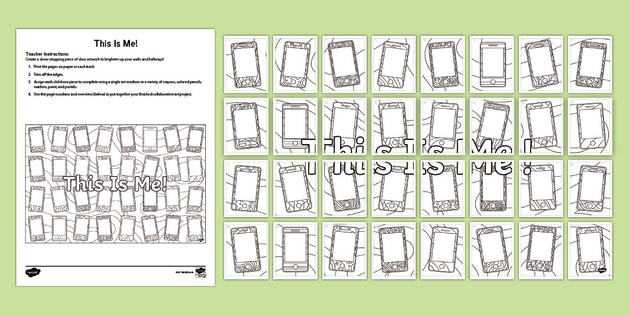 This is Me! Back to School Collaborative Poster Activity