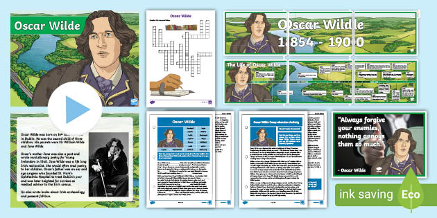 Oscar Wilde Irish Culture Pack
