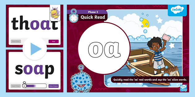 Phase 3 Quick Read oa PowerPoint (teacher made)