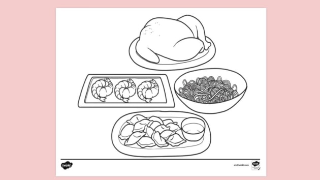 FREE! - Food Colouring | Colouring Sheets (teacher made)
