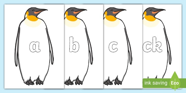 Phase 2 Phonemes on Penguins (teacher made)
