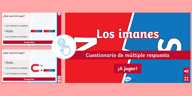 Juego Interactivo: Los imanes (teacher made)