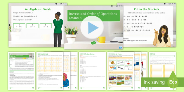Operations Lesson 3: Problem-Solving with BIDMAS/BODMAS