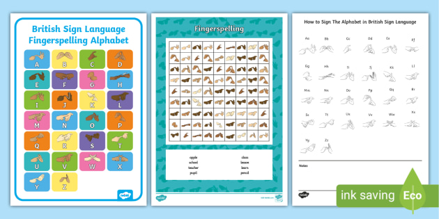 British Sign Language Word Search | Activity Pack | Twinkl