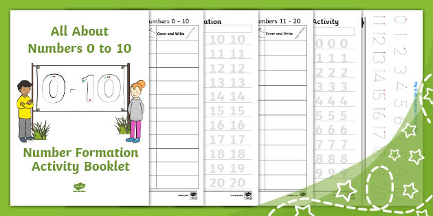 Number Formation 0-20 Resource Pack (Teacher-Made)