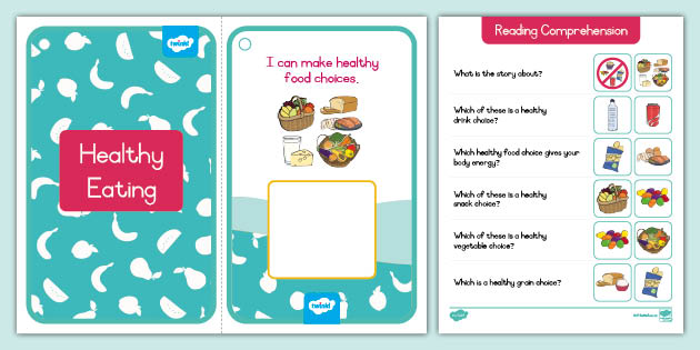 Healthy Food Comprehension | Early Reader Resource