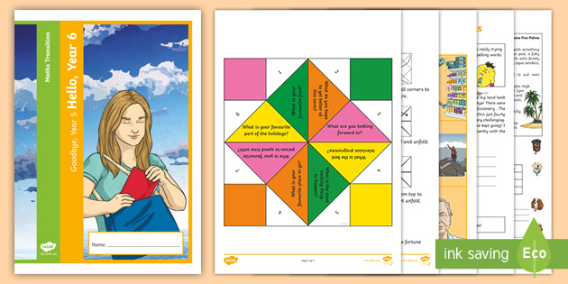 Moving to Year 6 English Transition Booklet (teacher made)