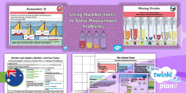 Year 2 Addition and Subtraction Solve Problems Lesson 3