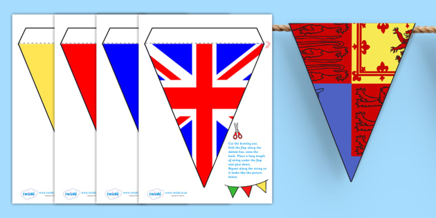 Display Bunting (British) (teacher made)