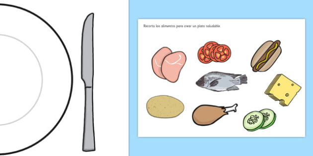 Actividad de comida saludable