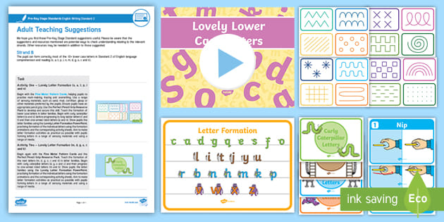 Pre-Key Stage Standards English Writing Standard 2 Strand B Resource Pack