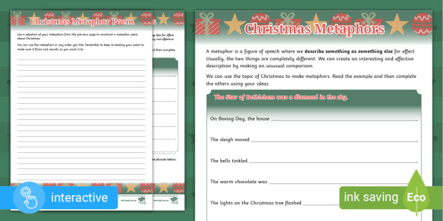 Christmas Poem Templates | twinkl.com.au