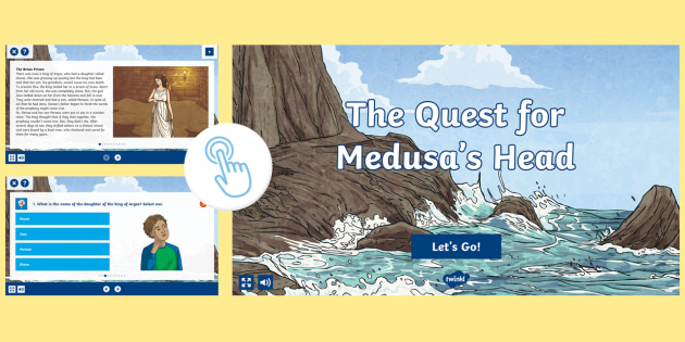 The Quest of Medusa's Head Reading Comprehension Activity