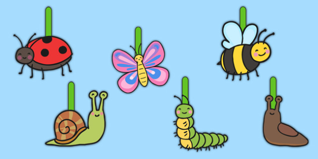 Writing Finger Spacers minibeast (teacher made)