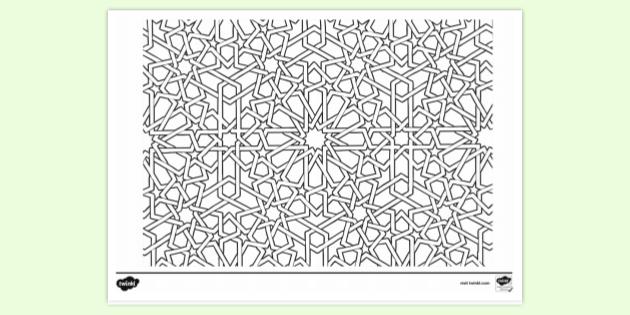 FREE! - Pattern Colouring Page For Kids (teacher made)