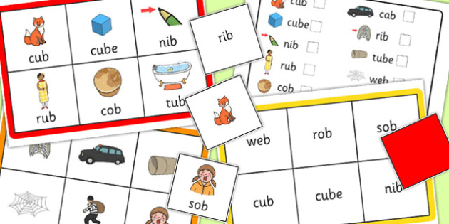 Final B Sound Bingo (teacher made)