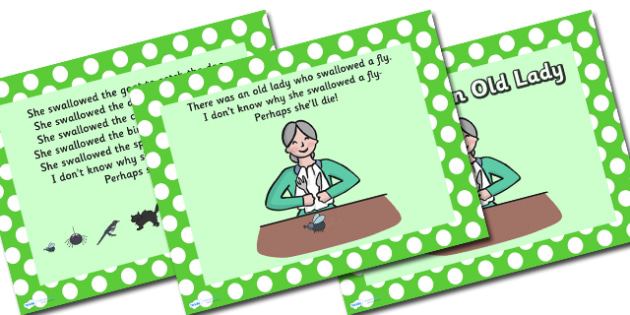 There was an Old Lady PowerPoint (teacher made)