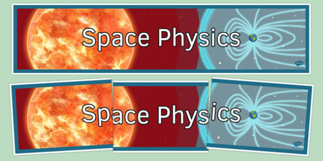 Space Physics Display Banner