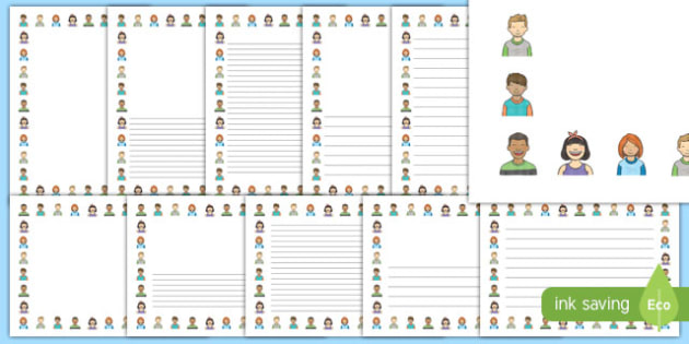 World Smile Day Page Border Pack