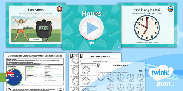 Year 3 Using Units of Measurement: Measuring Time Lesson 3