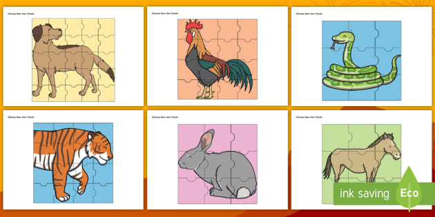 Chinese New Year Jigsaws