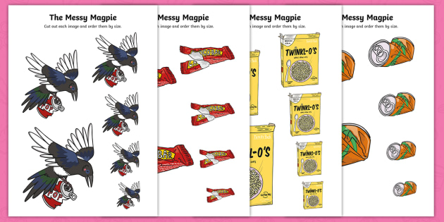 The Messy Magpie Size Ordering