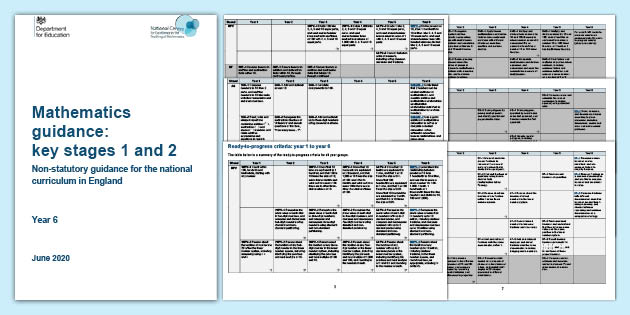 Mathematics Guidance: Year 6