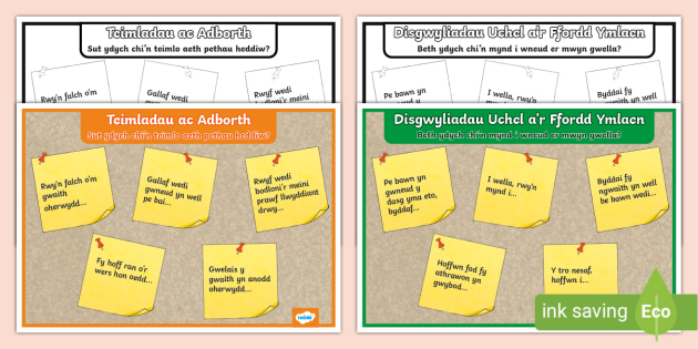 CiG: Posteri Adborth a'r Ffordd Ymlaen Dosbarth Cyfan