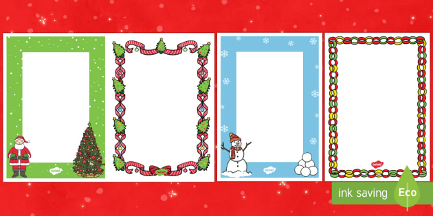 Editable Christmas Card Insert Template teacher Made 
