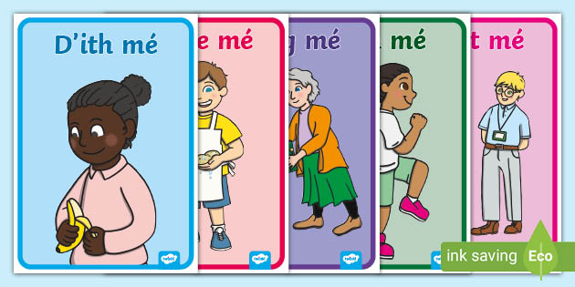 Irish Verbs - Past Tense Word Cards in Gaeilge