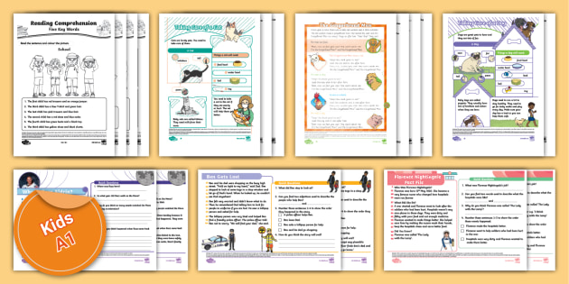 Esl Reading Worksheets For Beginners Grade 2 Reading Comprehension