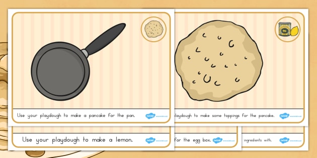 Pancake Playdough Mats (teacher made)