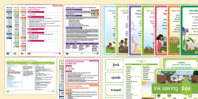 Growing and Planting: Talking Box Planning and Resource Pack