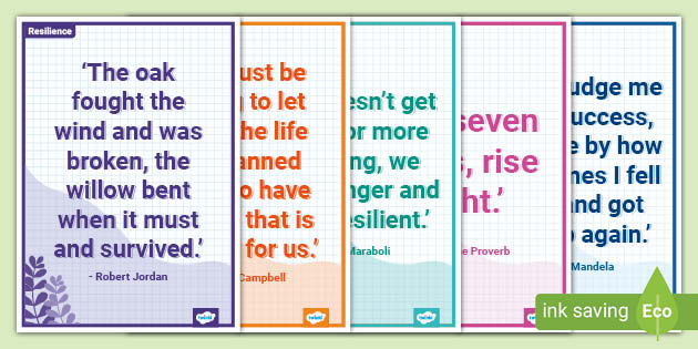 Resilience Resources | twinkl.co.uk