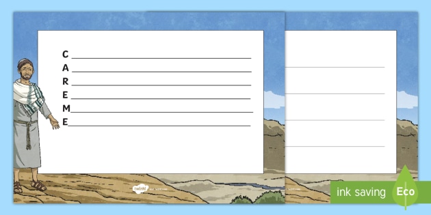 Lent Acrostic Poem English/French