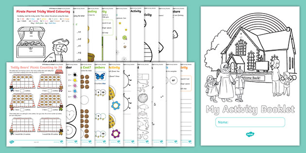 EYFS Return to School Activity Booklet (teacher made)