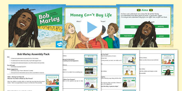 Bob Marley Assembly Pack (teacher made)