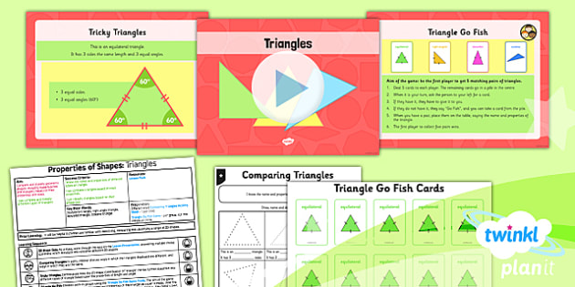 PlanIt Maths Y4 Properties of Shapes Lesson Pack Geometric