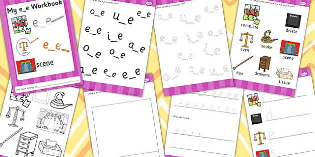 Phase 5 e_e Grapheme Workbook