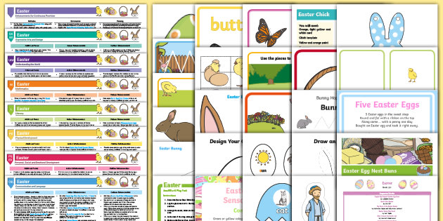 EYFS Easter Activity Planning and Continuous Provision Ideas and ...