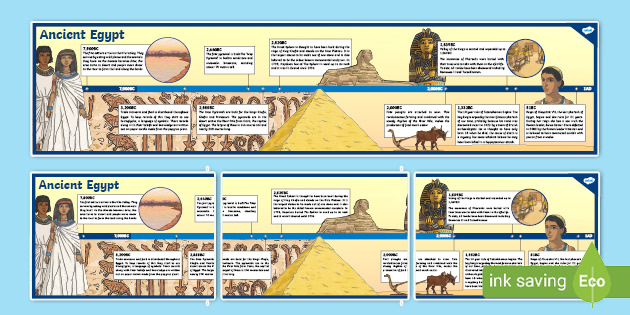 Ancient Egypt Timeline (teacher made)