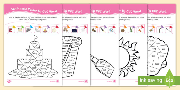 Summer CVC Words | twinkl.com.au