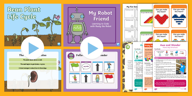 Early Level P1 STEM Home Learning Pack (teacher made)