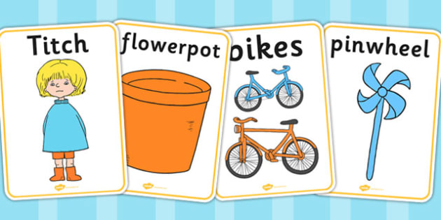 FREE! - Display Posters to Support Teaching on Titch