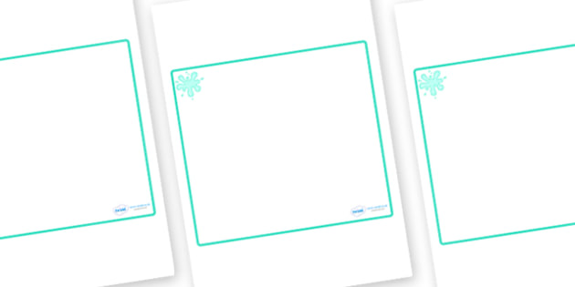 FREE! - Turquoise Themed Editable Classroom Area Display Sign