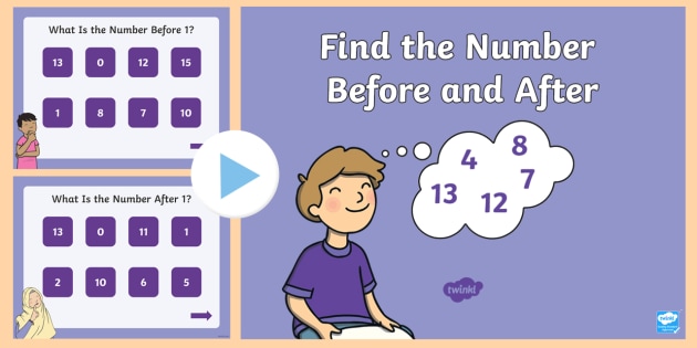 * NEW * Find the Number Before and After PowerPoint - Numeracy table ...