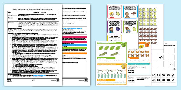 EYFS Maths: Combining Groups of Fruity Fives Group Activity Adult Input ...